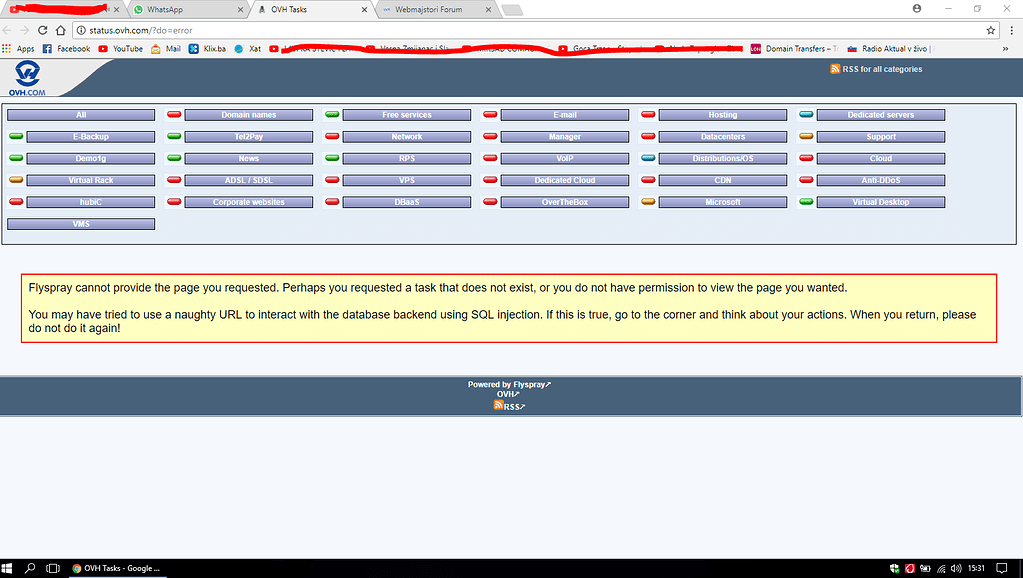 09.11.17 Pao čitav OVH provajder - Hosting i serveri - WM Forum
